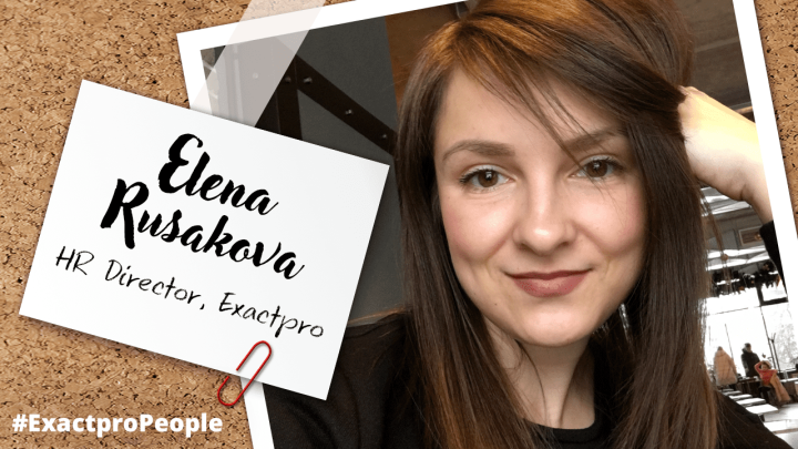 Elena Rusakova, HR Director | EXACTPRO